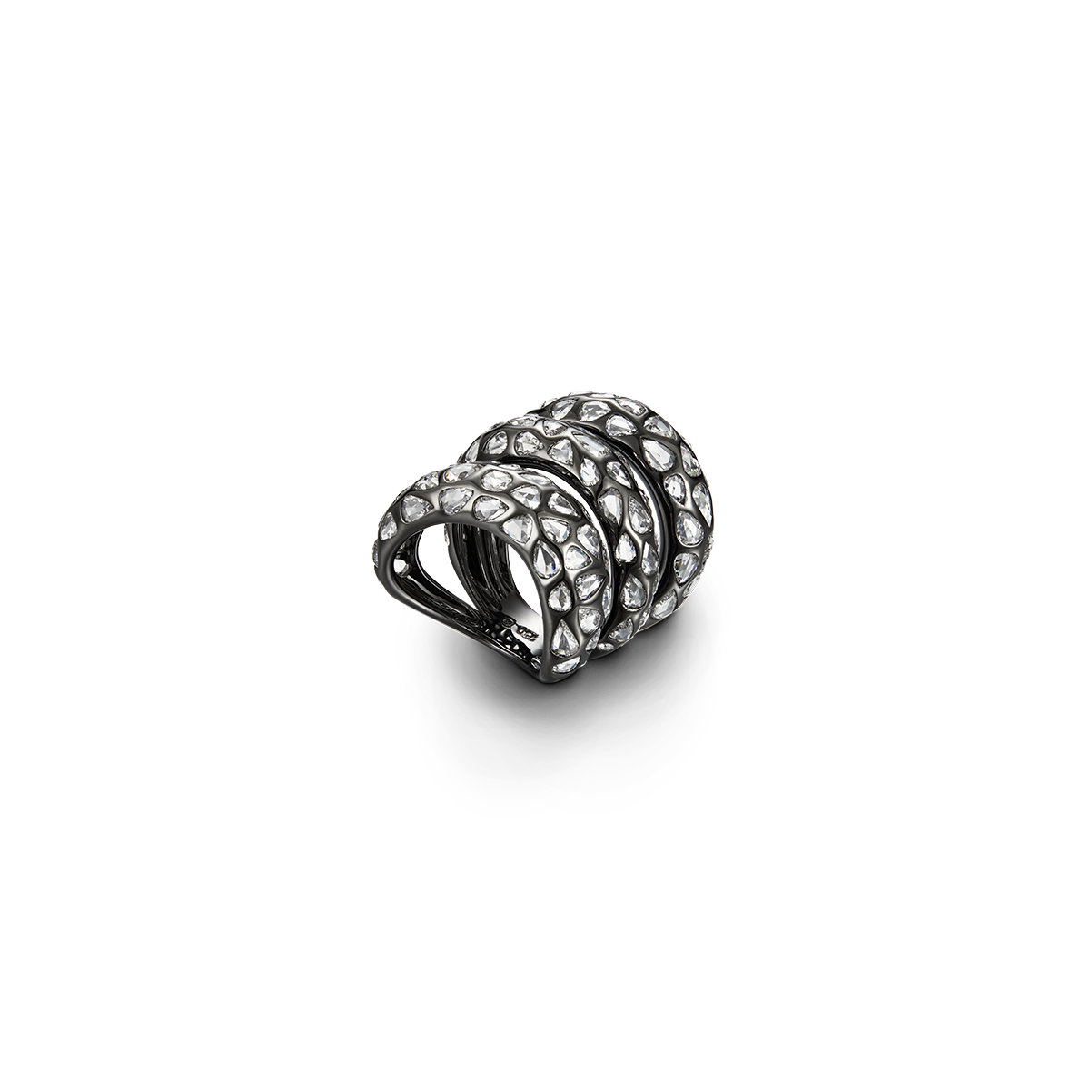 18k White Gold Rings Diamond - Viper I - Schullin Wien