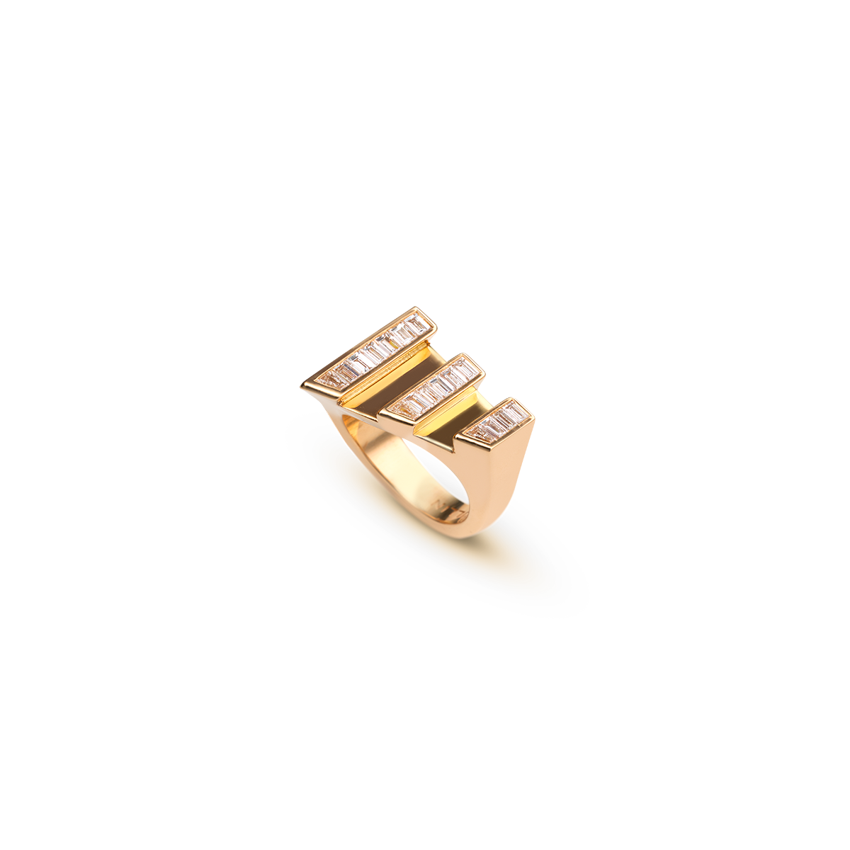 18k Yellow Gold Rings Diamond - Zylo - Schullin Wien