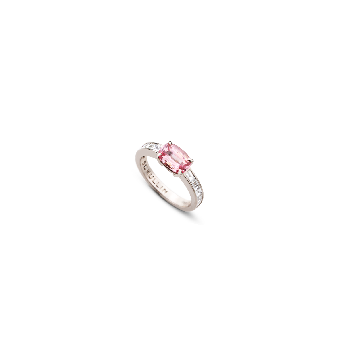 18k White Gold Rings Diamond and Sapphire - Cora - Schullin Wien