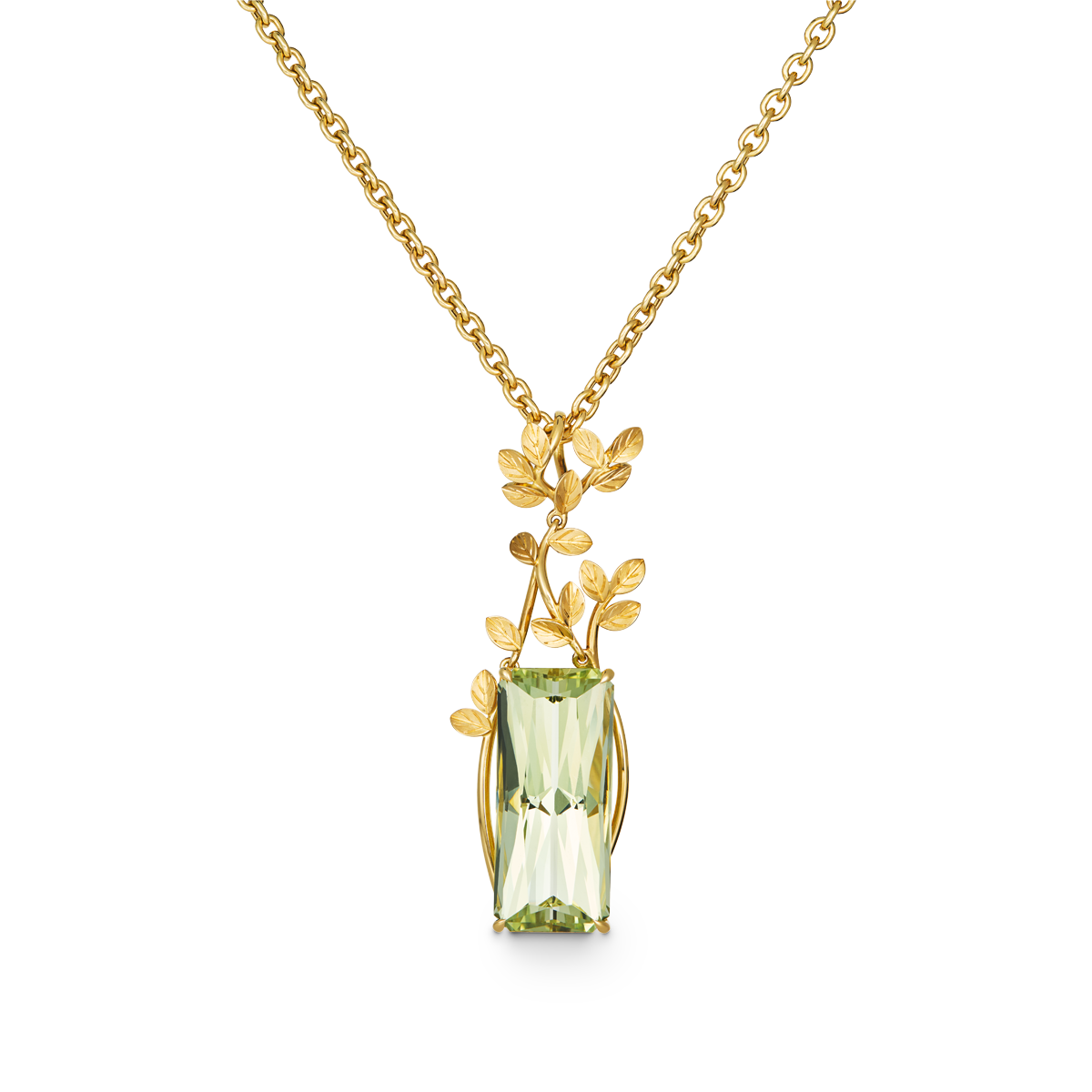 18k Yellow Gold Necklaces & Pendants - Vine II Verde - Schullin Wien