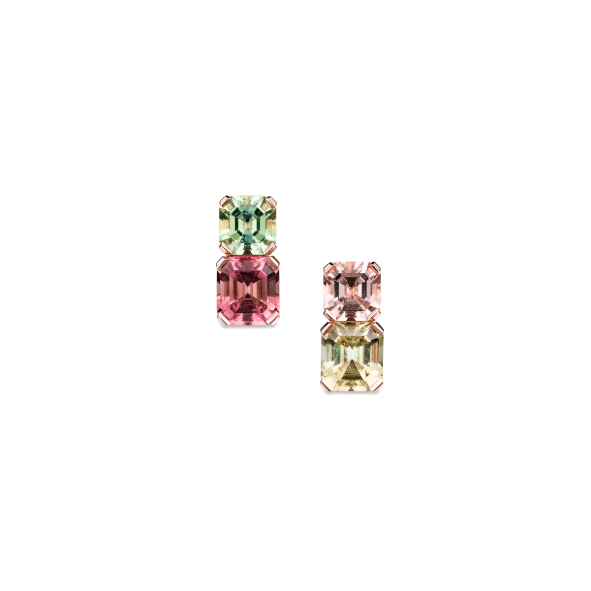 Earrings Tourmaline - Thales pastel vivid - Schullin Wien